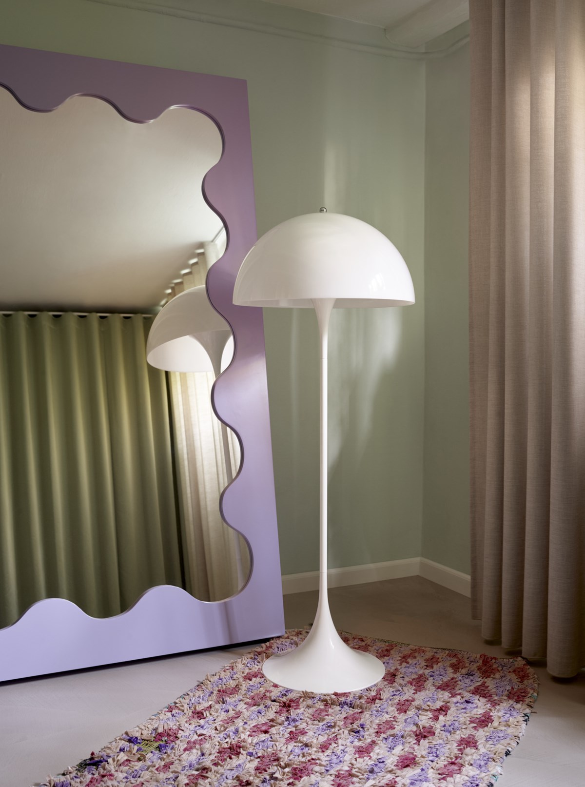 statement floor lamp